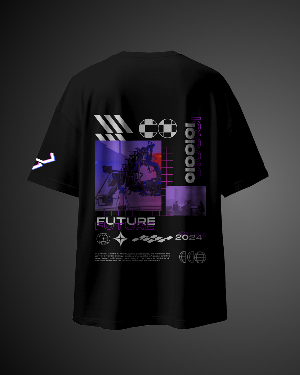 The Future - Oversized Tee – Muzan Apparels